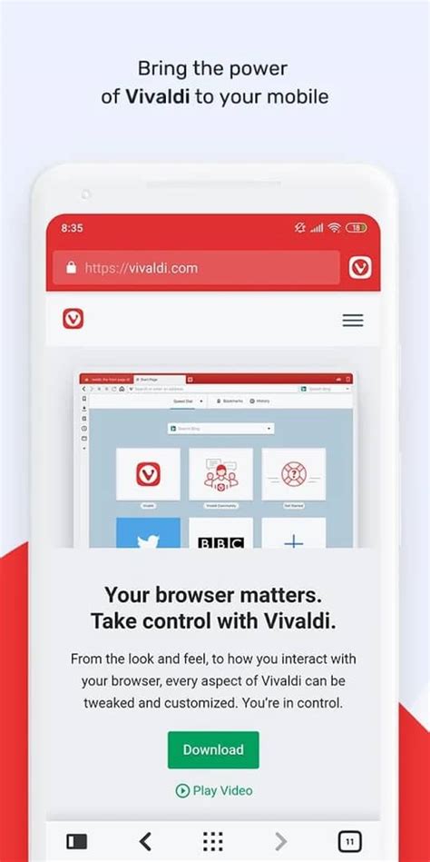 vivaldi browser comes to android with private tabs dark mode and more