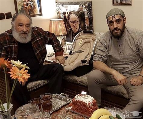 لحظه های پدر و پسری داریوش ارجمند در کنار پسر بزرگش امیریل