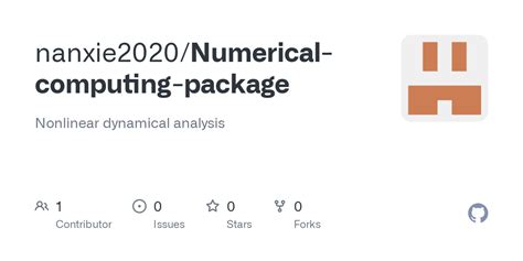 Github Nanxie2020numerical Computing Package Nonlinear Dynamical