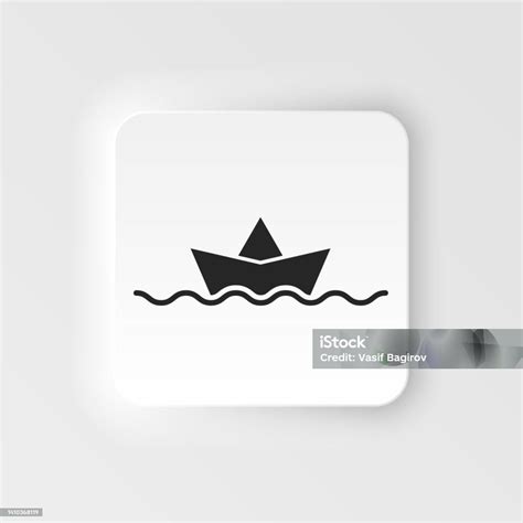 멧돼지 종이 바다 비즈니스 호형성 스타일 벡터 아이콘 Ui 개념의 간단한 요소 그림입니다 멧돼지 종이 바다 비즈니스 호형성 스타일 벡터 아이콘 재무 개념 벡터 일러스트레이션