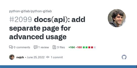 Docsapi Add Separate Page For Advanced Usage By Nejch · Pull Request
