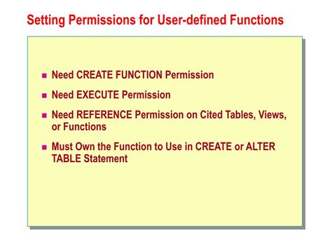 PPT Module 10 Implementing User Defined Functions PowerPoint Presentation ID 4130757