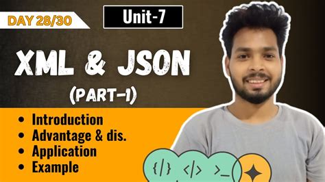 Xml And Json Part 1 Internet And Web Technology Polytechnic 3rd Semester Youtube