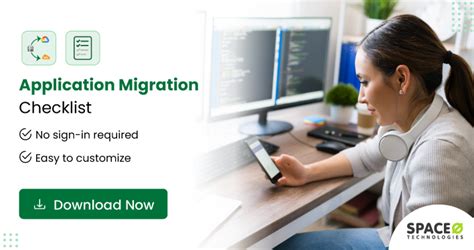 Download Free Application Migration Checklist Space O