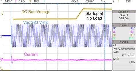 Startup Of PFC Operation At Vac IN V DC OUT At No Load Download Scientific Diagram