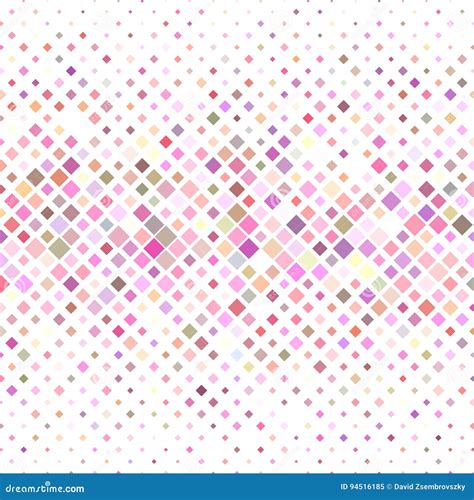 Colorful Abstract Square Pattern Background Stock Vector Illustration Of Grid Page 94516185