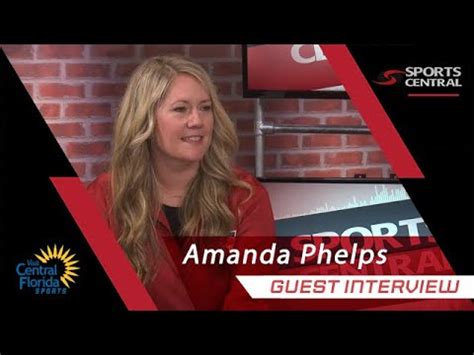 Sports Central Amanda Phelps Interview Youtube