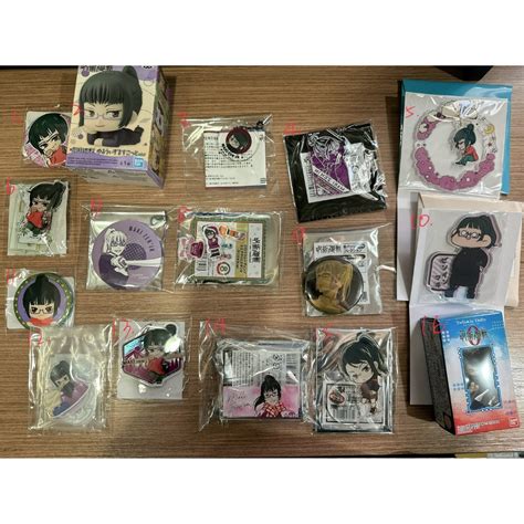 【現貨】咒術迴戰 禪院真希 Plaza Taito 吊飾 立牌 徽章 小公仔 甜點 露營 晚安睡眠吊飾 蝦皮購物