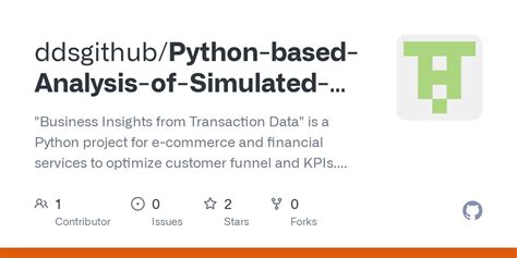 Python Based Analysis Of Simulated Transaction And Customer Datapython