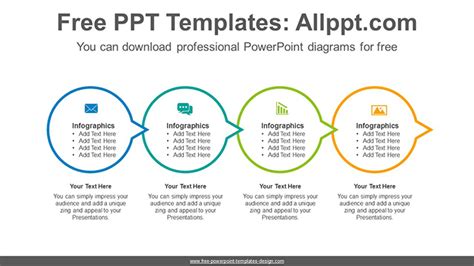 Circle Connection Flow PowerPoint Diagram Template Powerpoint And Google Slides Saveslides