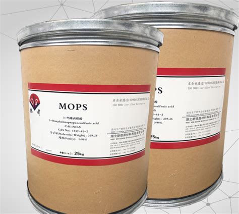 Preparation Calculation Of MOPS Chemical Reagent For 3 Morpholine Propanesulfonic Acid HUBEI