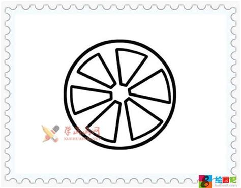 怎么画脐橙的简笔画 简笔画图片大全 普车都