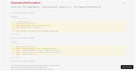 Address App Codesandbox