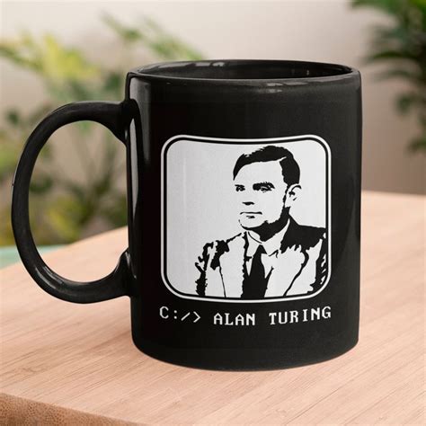 Alan Turing Enigma Code Breaking Computer Genius Mugs Sold By Emily