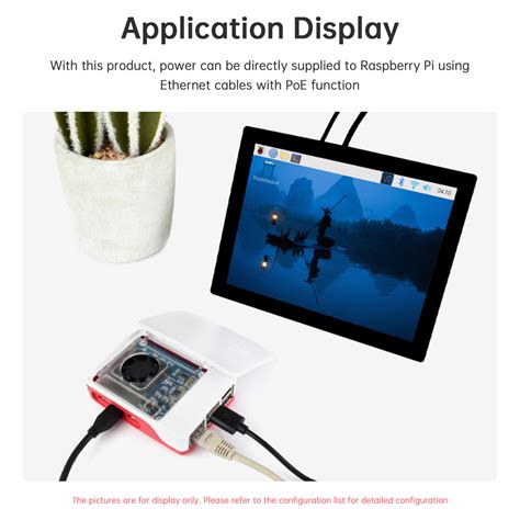 Raspberry Pi 5 Ethernet Expansion Board Poe Power Supply For Official Shell Mad Hornets