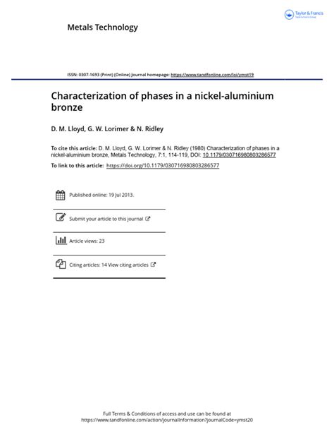 Characterization Of Phases In A Nickel Aluminium Bronze Pdf X Ray Scanning Electron Microscope