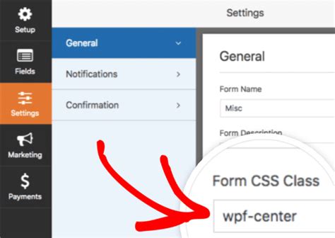How To Center A Form Wpforms