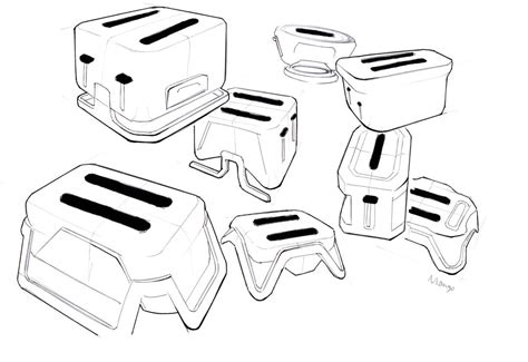 Toaster Ideation Sketches By C Maeng On Deviantart