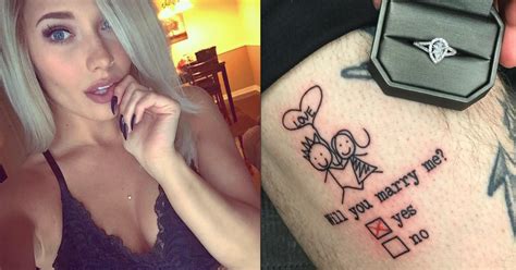Watch This Viral Video Of A Tattoo Artist Proposing To His Shocked Girlfriend In The Wildest Way