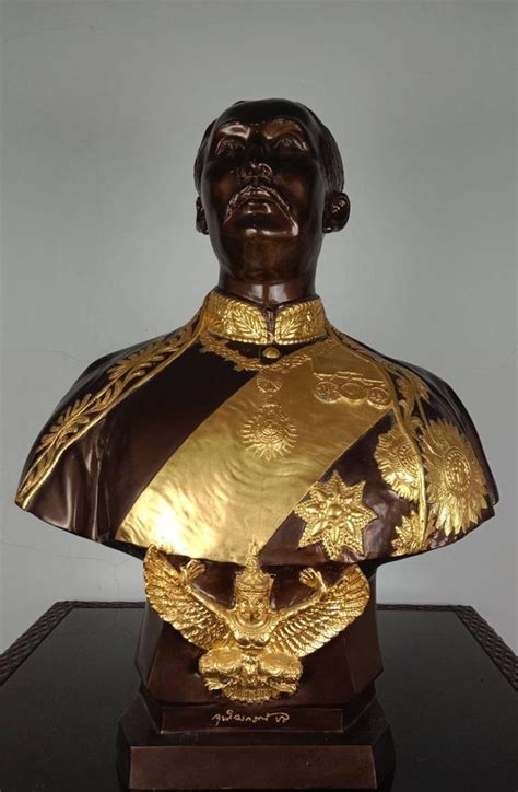 274 พระบรมรูปหล่อครึ่งพระองค์ในหลวงรัชกาลที่5 พระบาทสมเด็จพระปรมินทรมหา