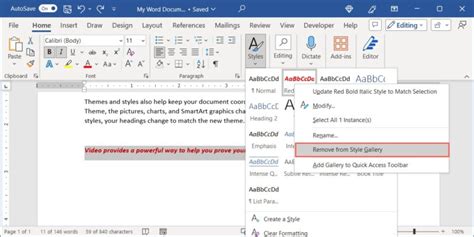 How To Create A Custom Style In Microsoft Word And Excel Make Tech Easier