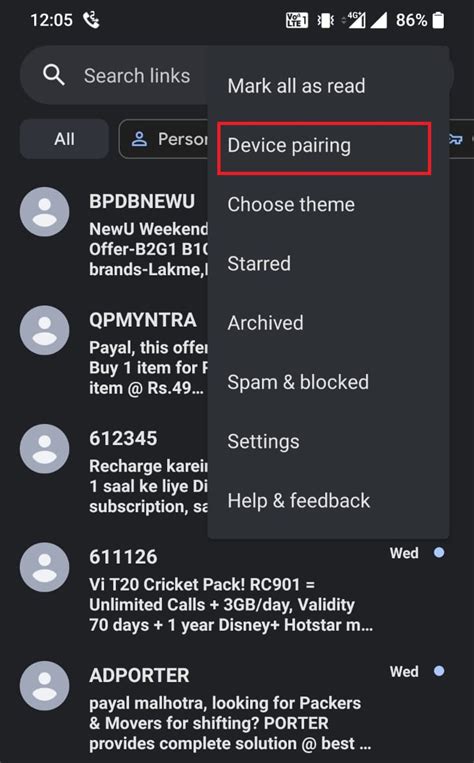 Google RCS Messaging Google RCS Message Provider