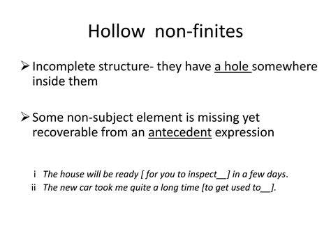 Non Finite Clauses And Clauses Without Verbs Chapter 13 Pptx