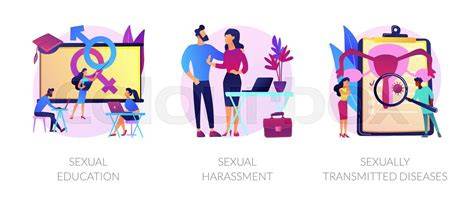 Sexual Behavior Abstract Concept Vector Illustrations Stock Vector Colourbox