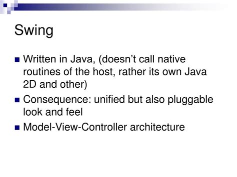 ppt java gui building approaches workshop summary powerpoint