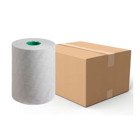 สก๊อตต์ กระดาษเช็ดมือแบบม้วน แฮนด์ โรล ทาวเวิล หนา 1 ชั้น แผ่นกว้าง 19 6 ซม 305 เมตร X 6 ม้วน