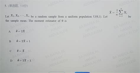 solved 4 单选题 5 0分 let x be a normal random variable with
