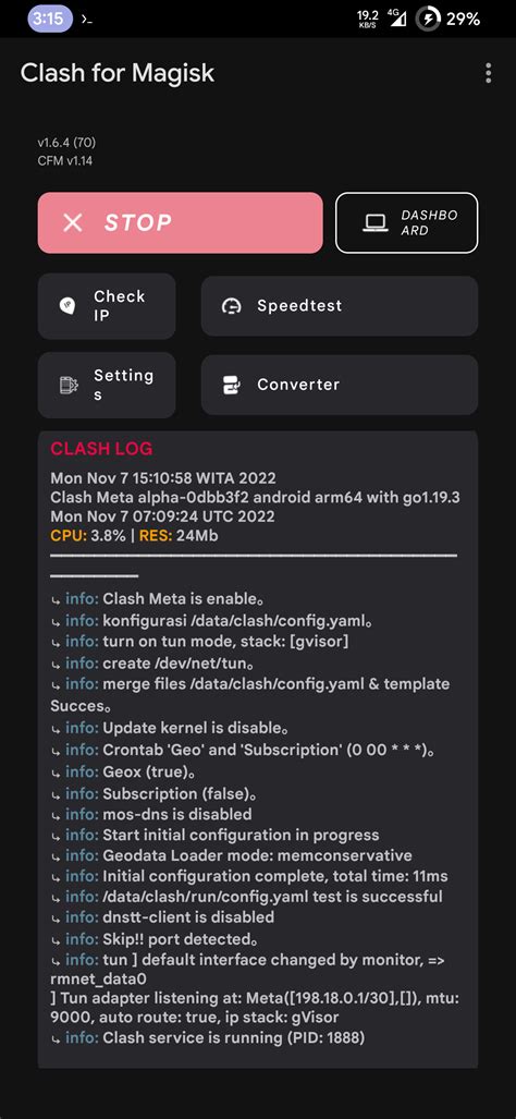 Failed To Start Tun On Android · Issue 229 · Metacubexmihomo · Github