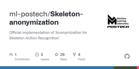 Skeleton Anonymizationsavemodelsntushiftgcnjointxviewpt At Master · Ml Postechskeleton