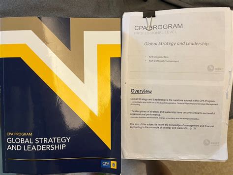 Cpa Global Strategy And Leadership Hobbies And Toys Books And Magazines