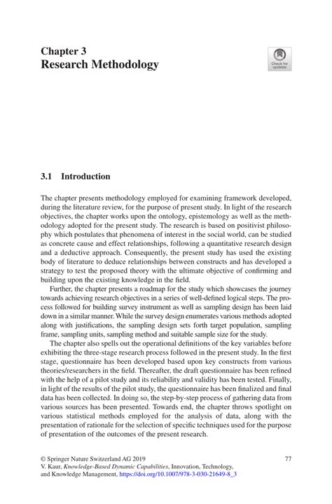 Methodology In Research Example Dissertation Methodology Explained