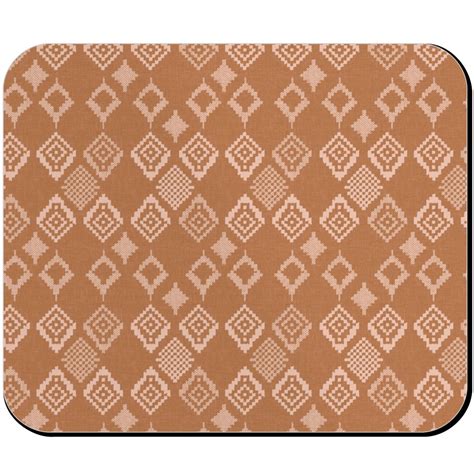 Boho Fair Isle Rust Mouse Pad Shutterfly