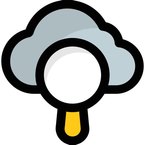 Cloud Computing Generic Outline Color Icon