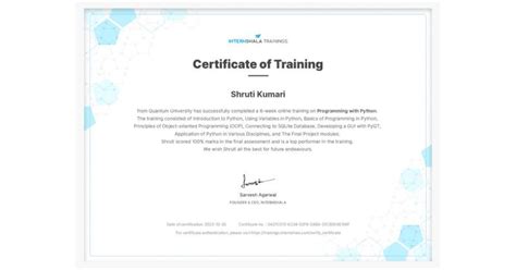 Shruti Kumari On Linkedin Successfully Completed The Programming With