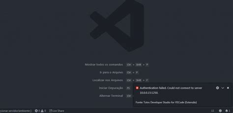 Vscode Authentication Failed Could Not Connect To Server Ti And Code