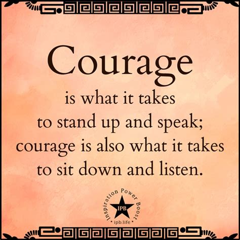Courage Is What It Takes ★ Inspiration Power Boost