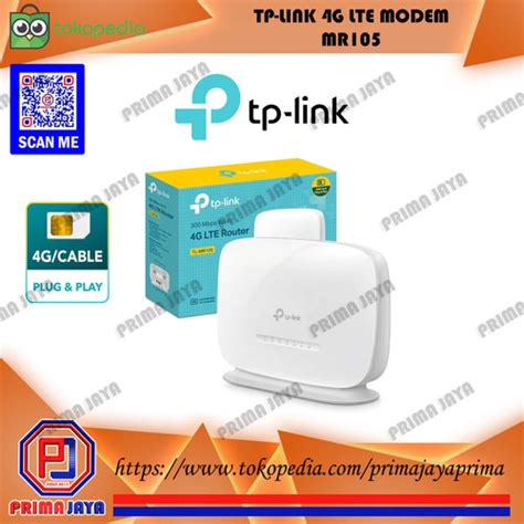Jual Tp Link Wireless N 4g Lte Router Tl Mr105 300mbps Gsm Modem Tp Link Kota Manado