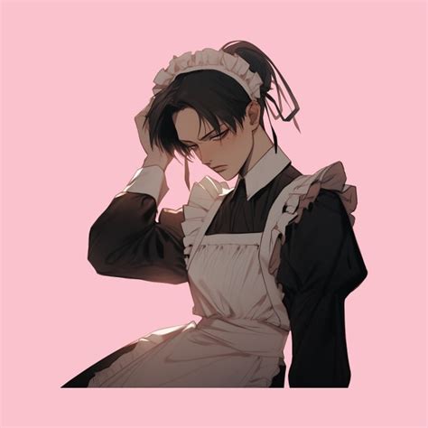 Levi Ackerman Anime Attack On Titan Maid Dress Attack On Titan T Shirt Teepublic