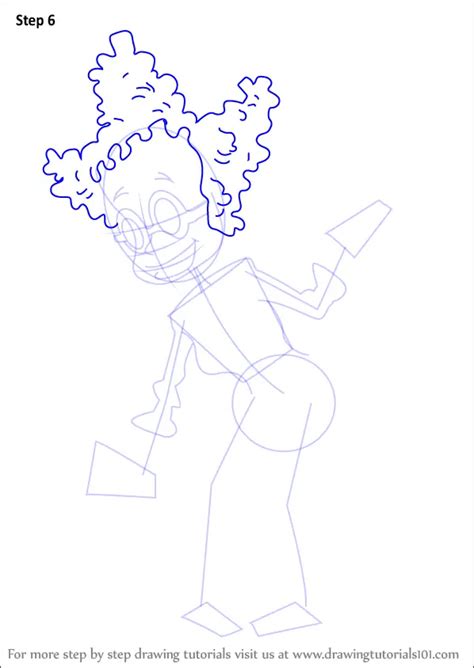 Learn How To Draw Didi Pickles From Rugrats Rugrats Step By Step