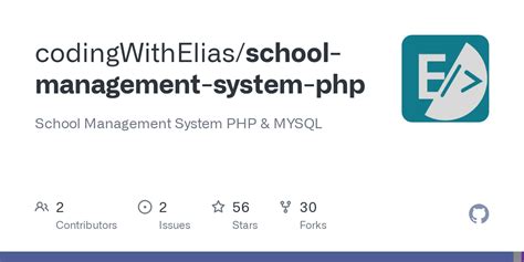 School Management System Phpsmsdbsql At Main · Codingwitheliasschool Management System Php