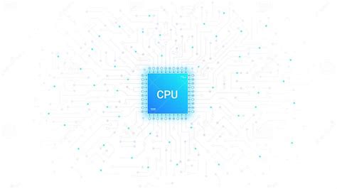 Cpu White Poster Vector Stock Vector Illustration Of Object 299469579 Cpu White Poster Vector Stock Vector Illustration Of Object 299469579