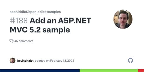 Add An Aspnet Mvc 52 Sample · Issue 188 · Openiddictopeniddict