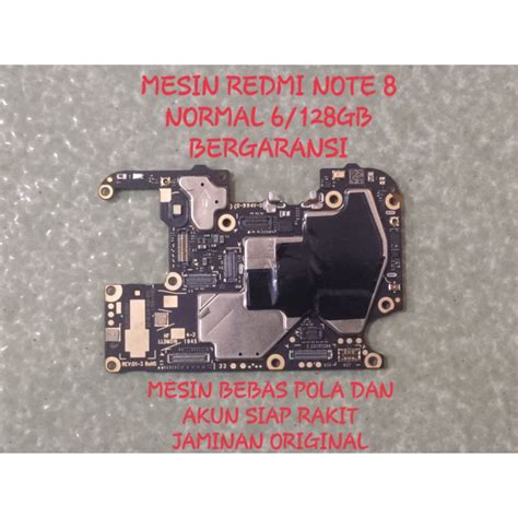 Jual Mesin Redmi Note 8 Normal 6 128gb Mesin Xiaomi Redmi Note 8 Normal Mesin Xiaomi Redmi Note