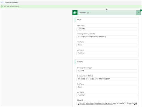 Power Automate Dataverse Create Row By Setting Lookup Column With