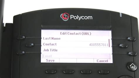 Polycom VVX 301 Speed Dial YouTube
