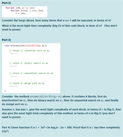 Solved Part 2 For Int 1 0 I
